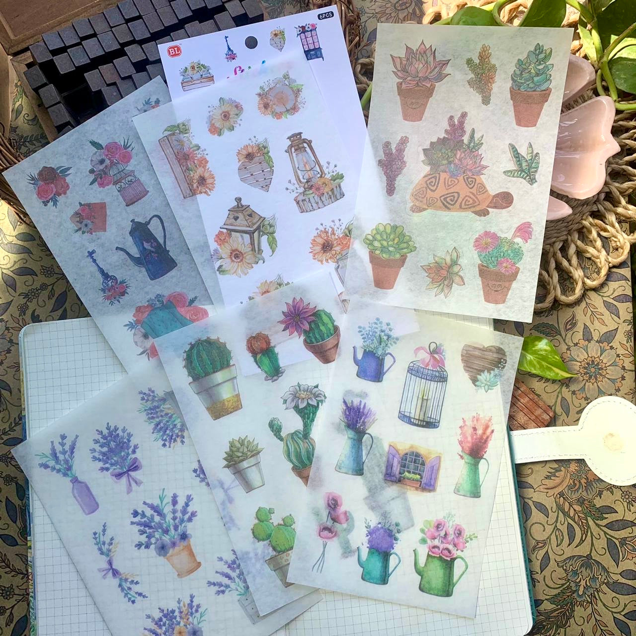 Translucent Deco Stickers – Adriti's Home