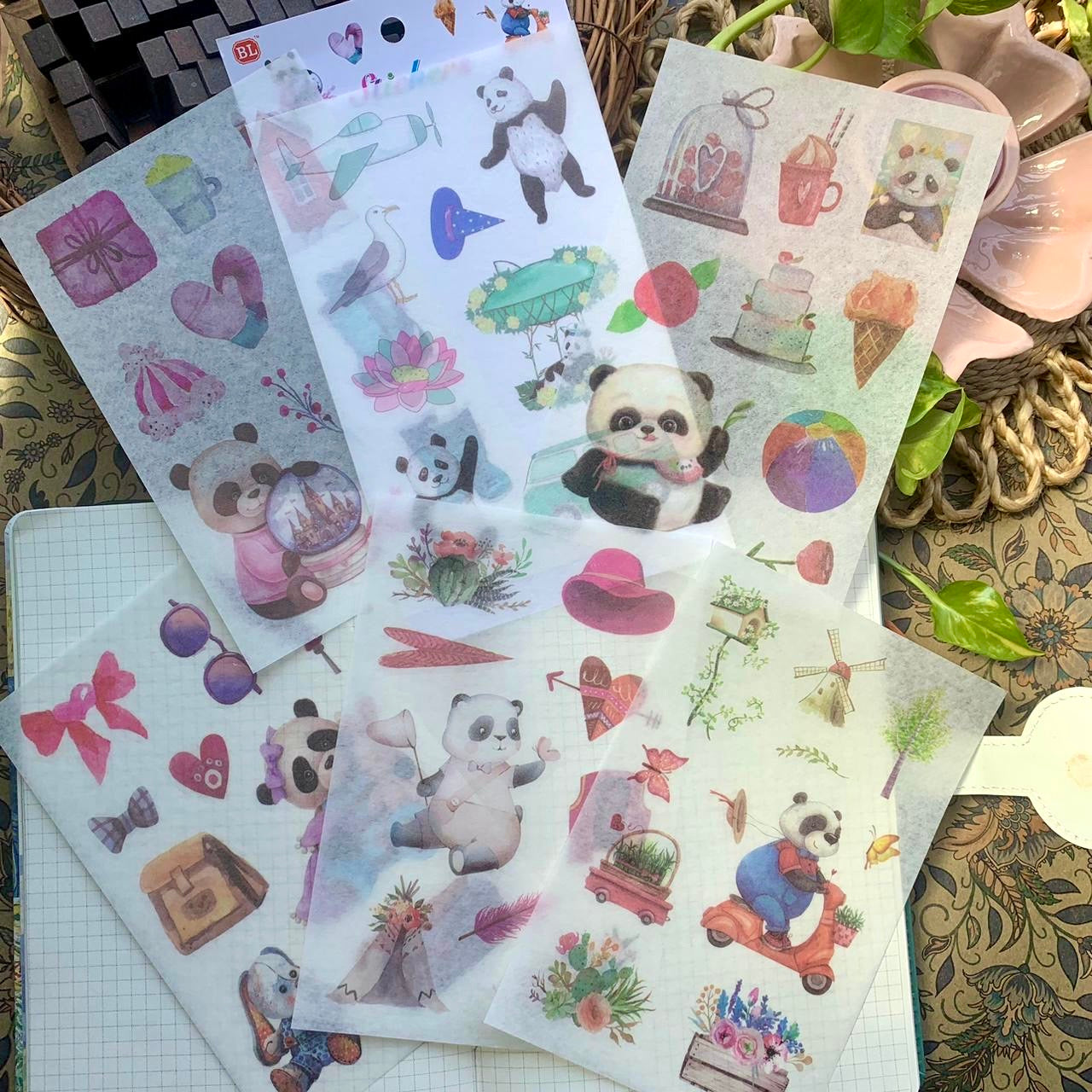 Translucent Deco Stickers – Adriti's Home