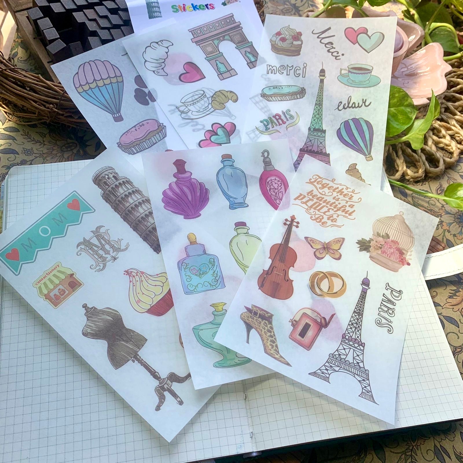 Translucent Deco Stickers – Adriti's Home