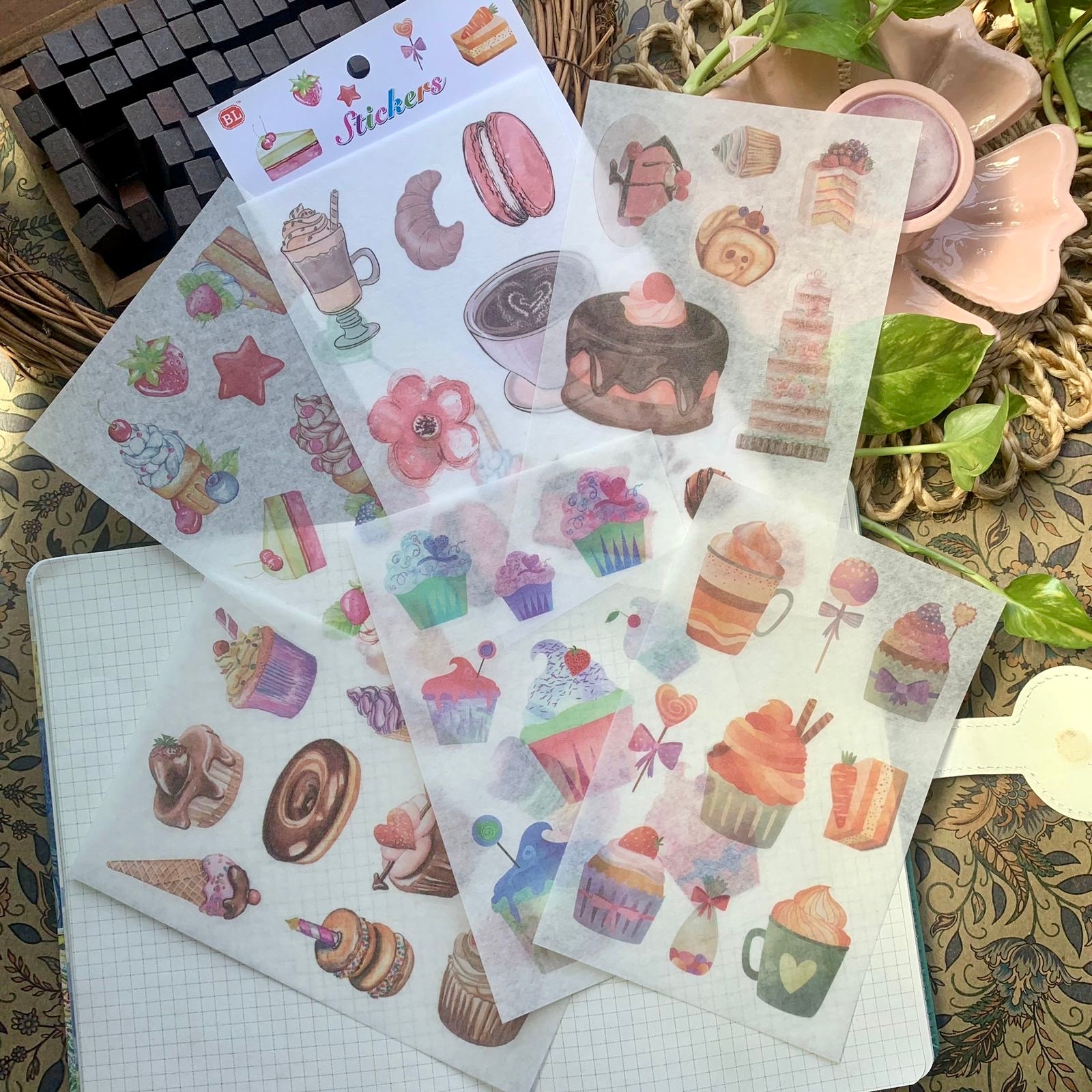 Translucent Deco Stickers – Adriti's Home