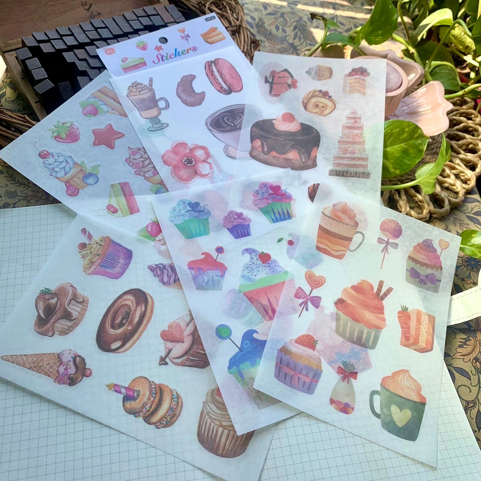 Translucent Deco Stickers – Adriti's Home