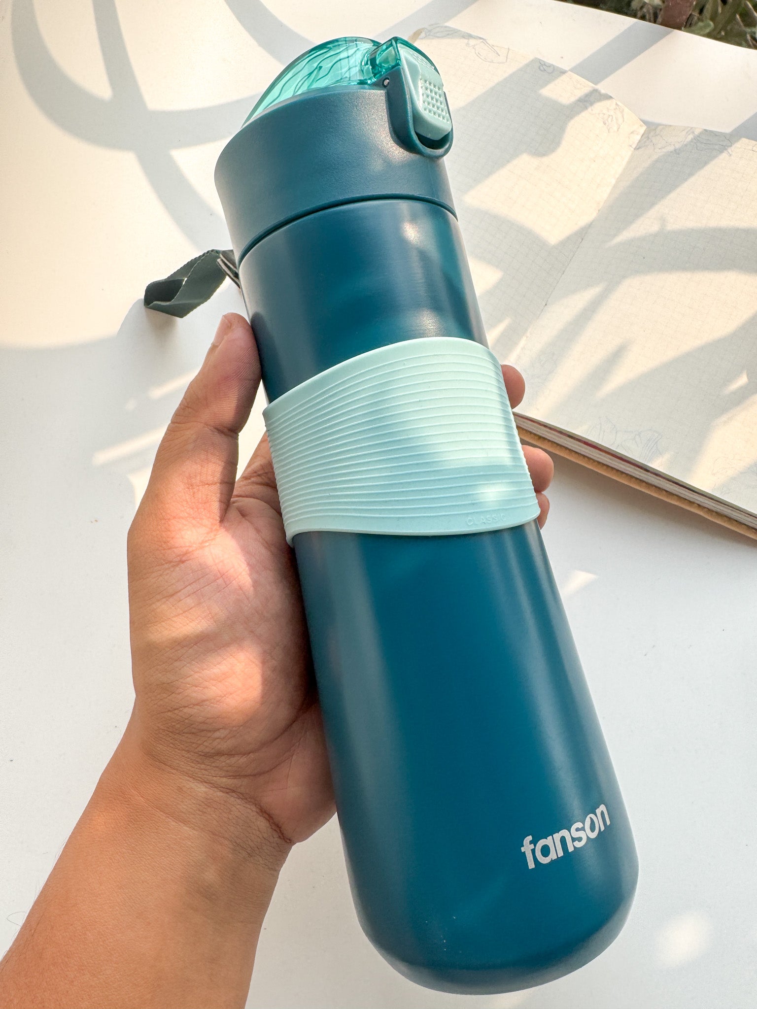 Metal Water Bottle Absolute Premium Quality Blue – Adriti's Home