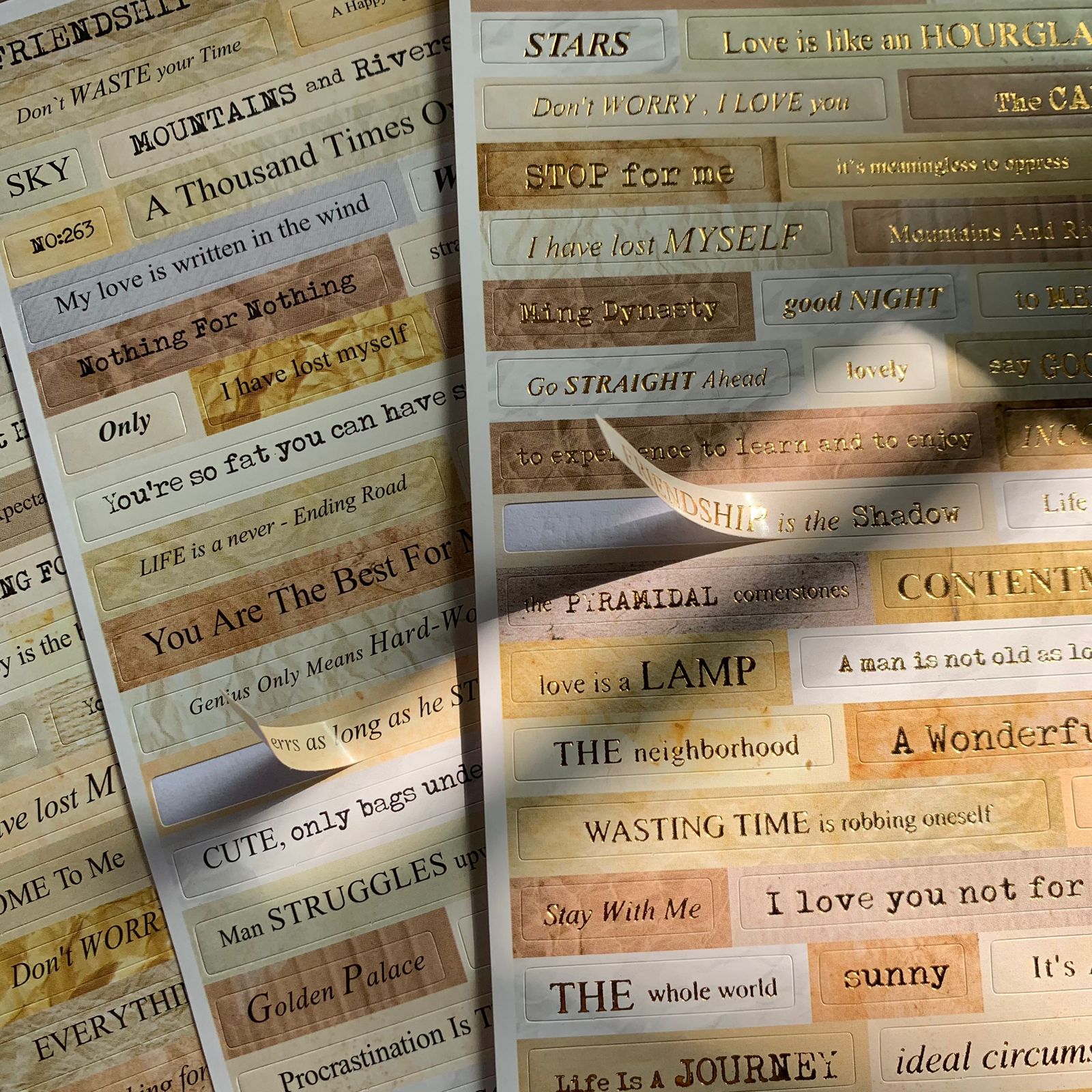 English Stickers – Adriti's Home